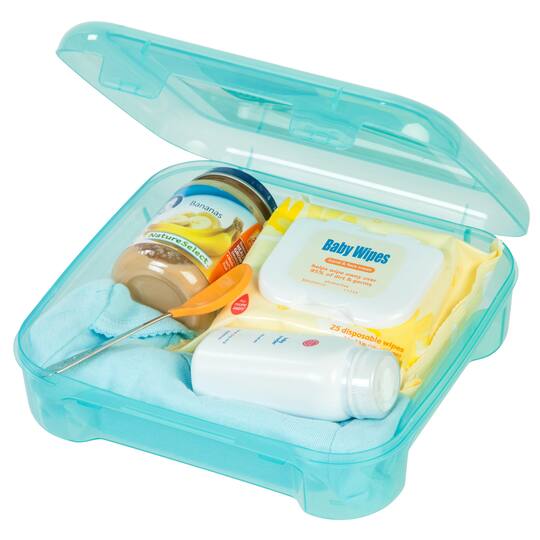 Iris® Blue Portable Project Case, 8 Pack | Michaels Iris® Blue Portable Project Case, 8 Pack | Michaels
